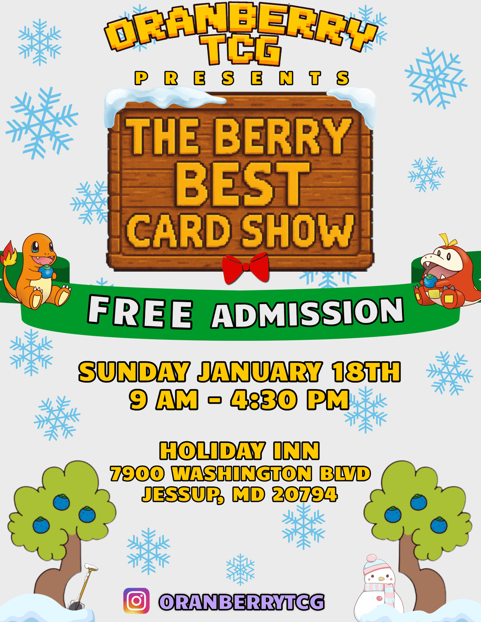 The Berry Best Card Show